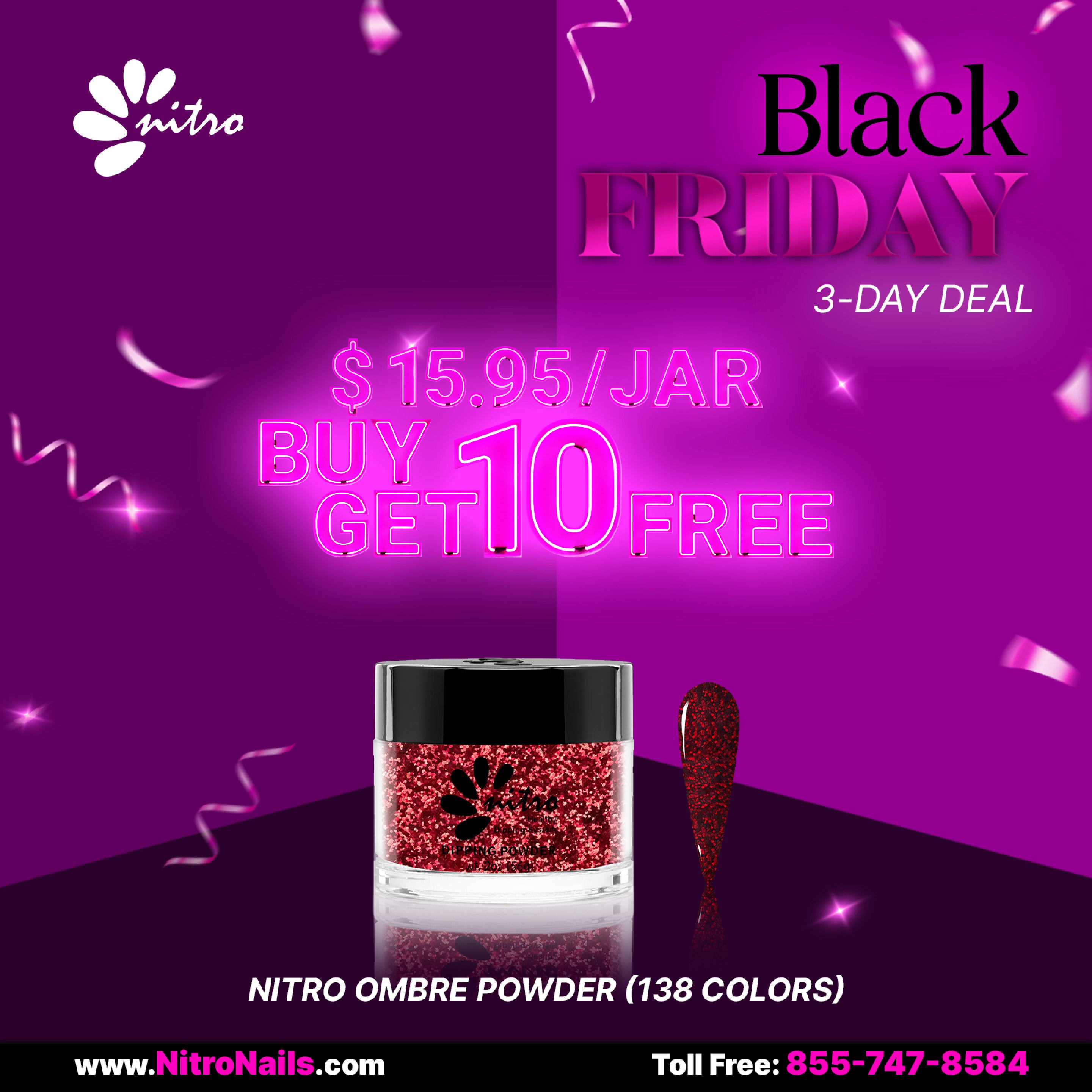 Ombre Collection Powder – Nitro Nails