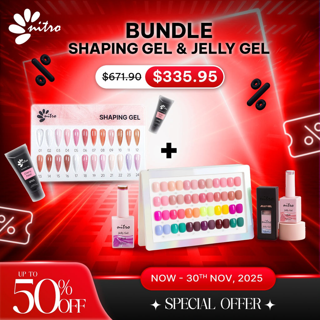 Bundle: Shaping Gel & Jelly Gel – The Ultimate Nail Art Duo – Nitro Nails