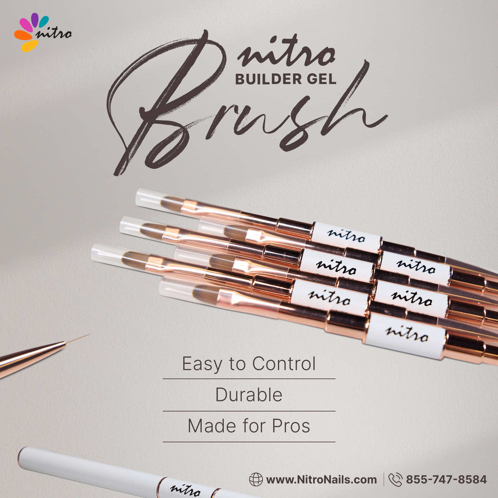 Nitro Builder Gel Brush 2 in 1 – Nitro Nails