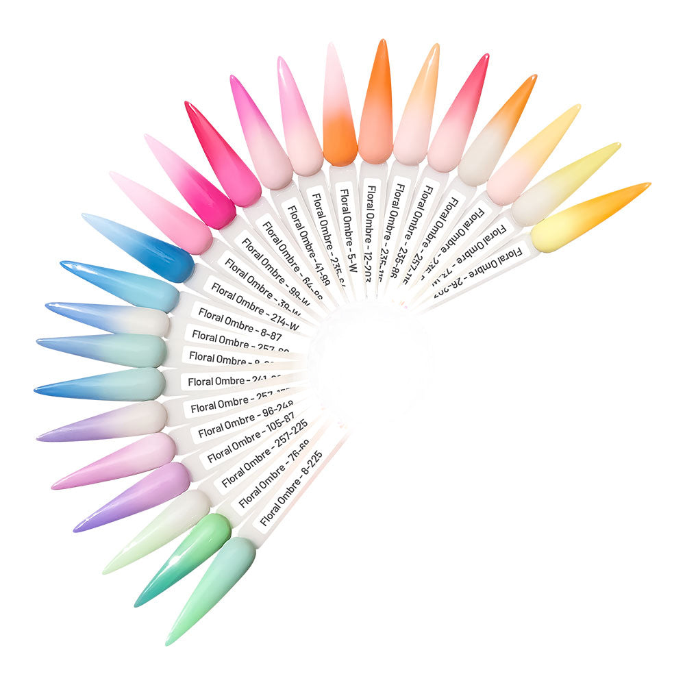 Floral Ombre Sample Tip (24 Colors) – Nitro Nails