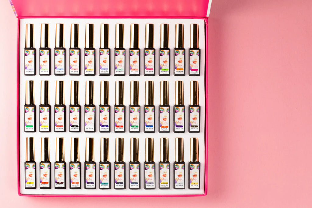Girly Gel Art Kit (36 Colors) – Nitro Nails