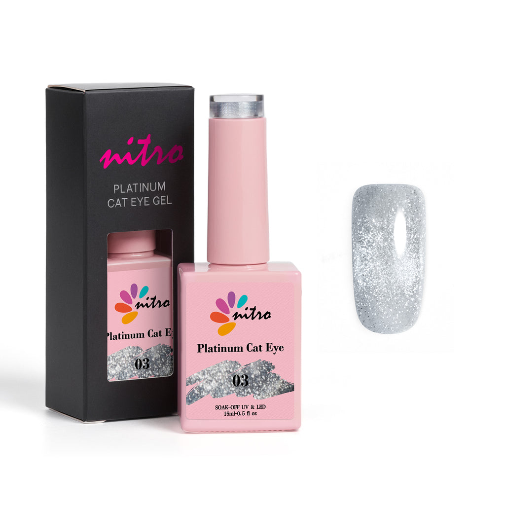 Nitro Platinum Cat Eye Gel 03 (15ml) – Nitro Nails
