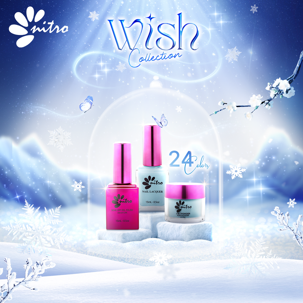 Wish Collection - 3-in-1 Powder, Gel, & Lacquer - 24 Colors – Nitro Nails