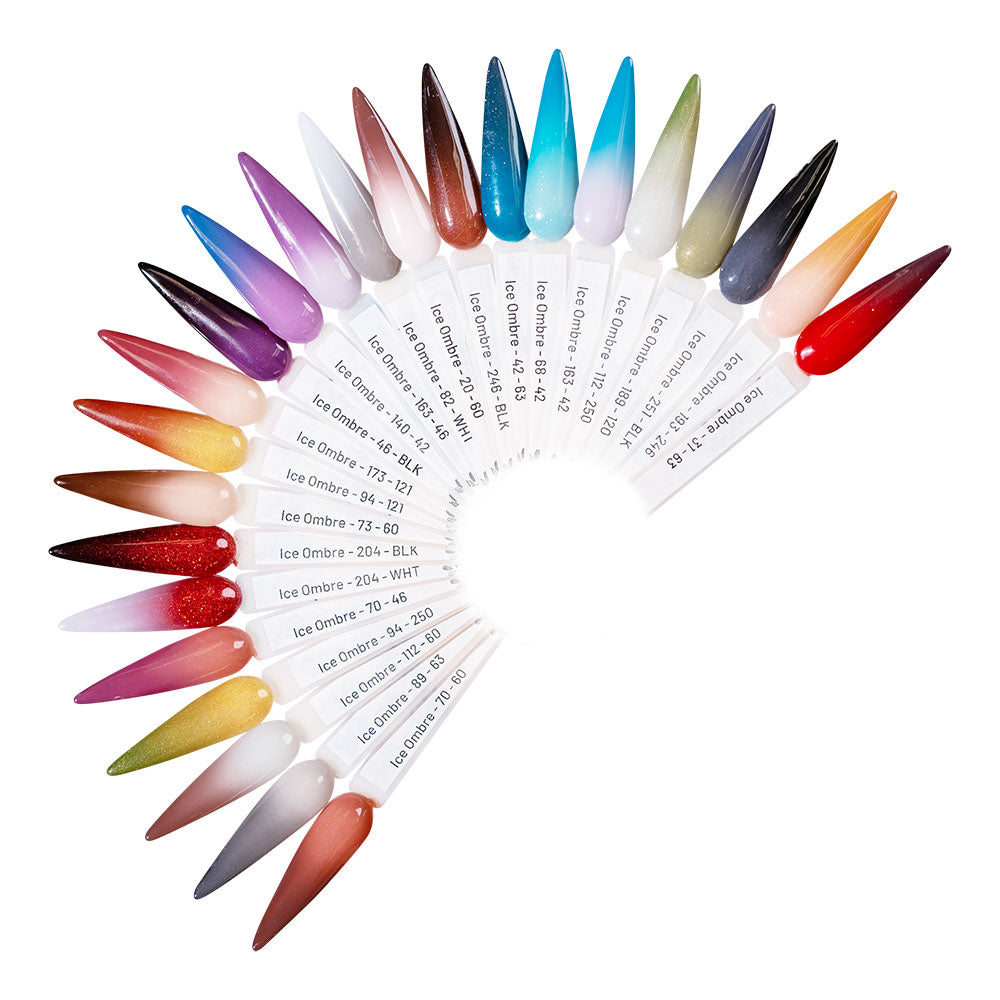 Ice Ombre Sample Tips (24 colors) – Nitro Nails