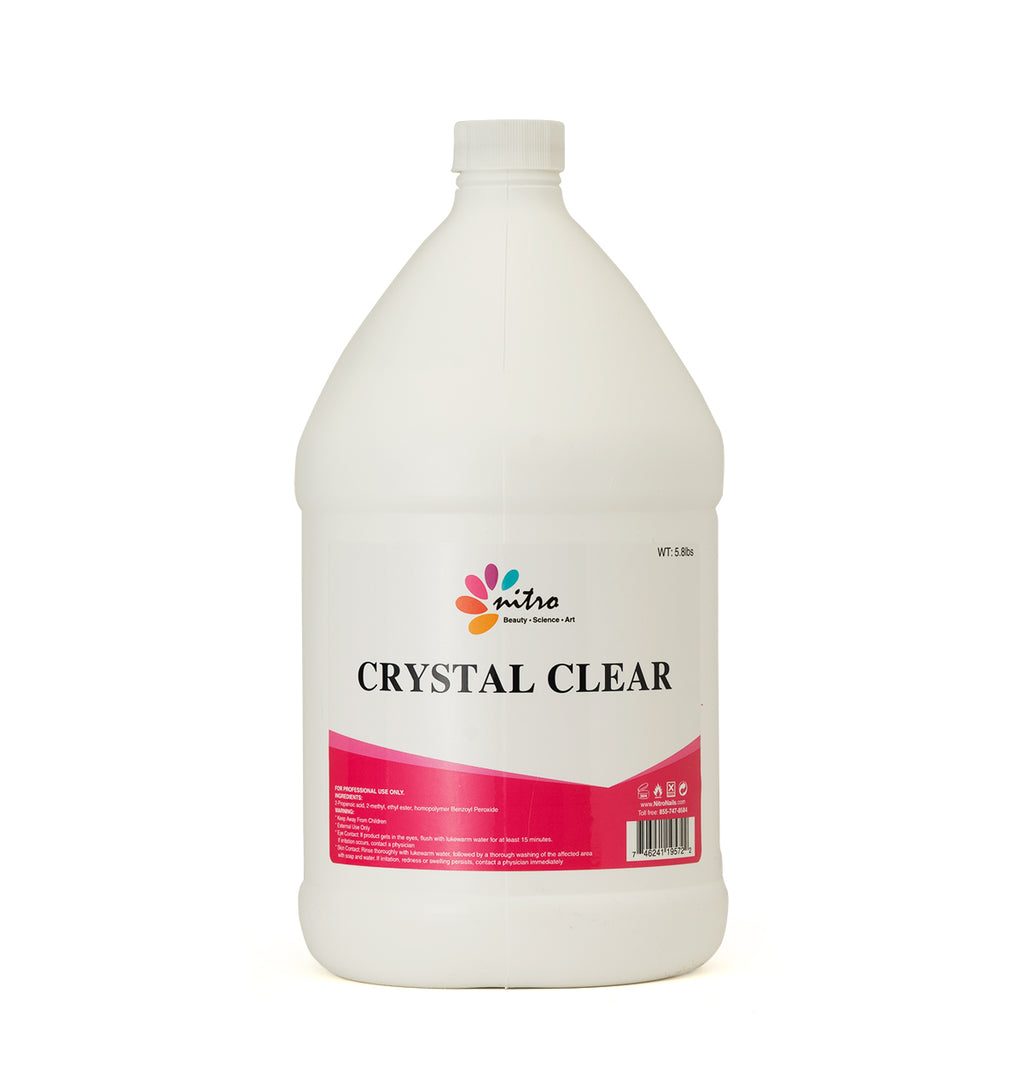 Crystal Clear (1 Gallon) – Nitro Nails