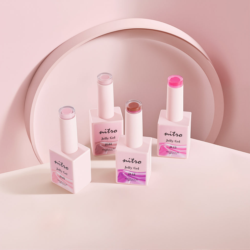 Nitro Jelly Gel Collection - Set of 24 Colors – Nitro Nails