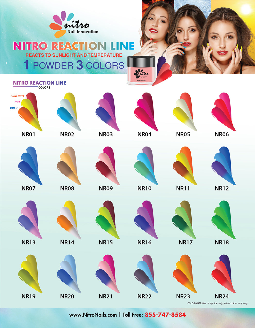 Reaction Moodchange Collection - Powder #19 – Nitro Nails