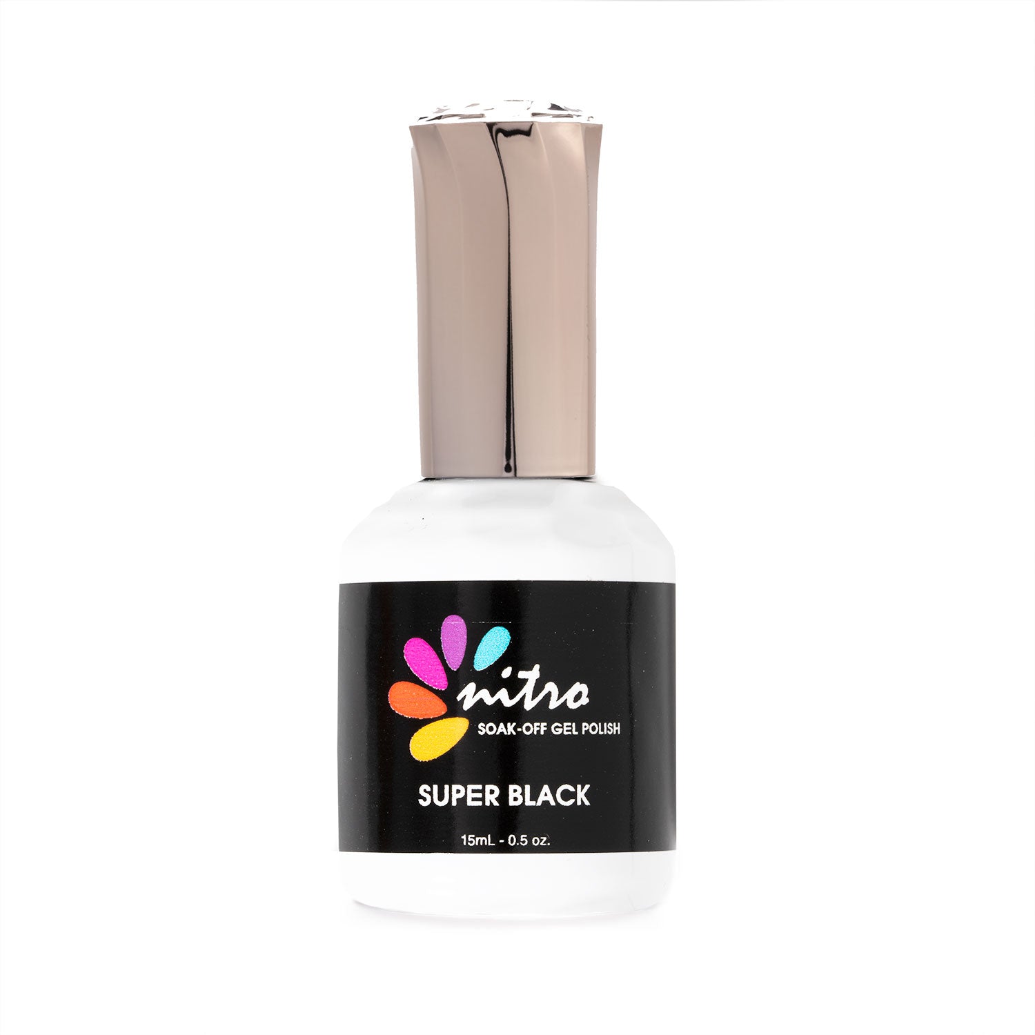 Super Black Gel 0.5 oz – Nitro Nails